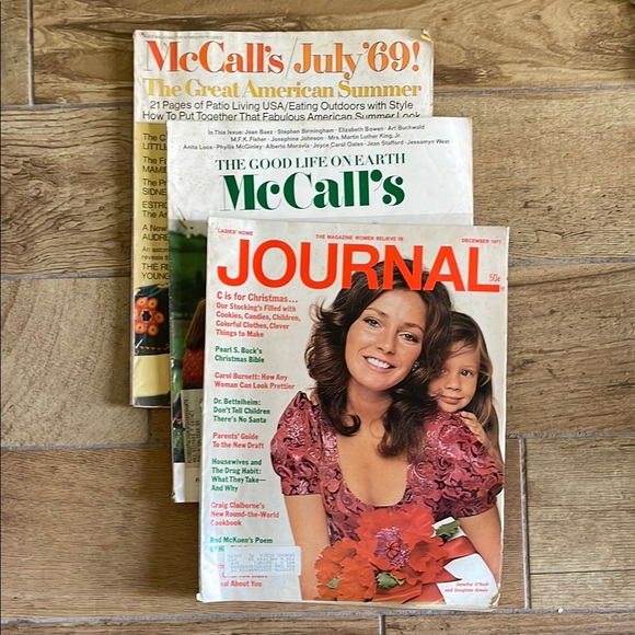 Vintage | Accents | Set Of Three Vintage 9691971 Womens Journal And ...